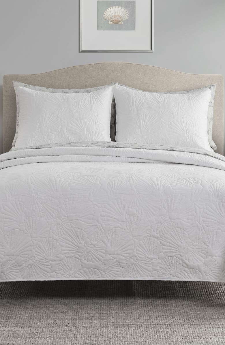 VCNY HOME Seaside Collection Sea Stars Sand Bed-in-a-Bag Quilt Set ...