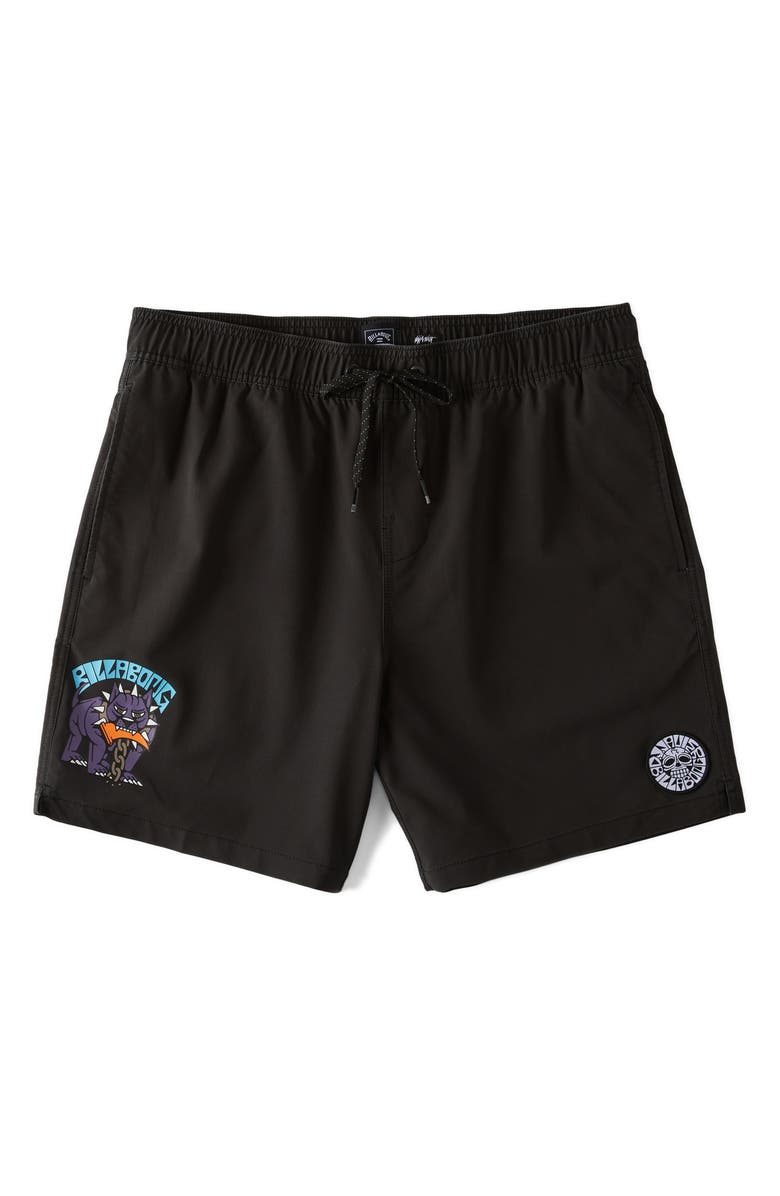 Billabong Dog Days Layback Swim Trunks | Nordstromrack