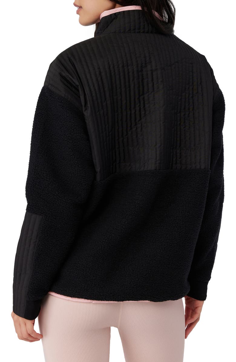 Spiritual Gangster Mix Media Half Zip Pullover | Nordstromrack