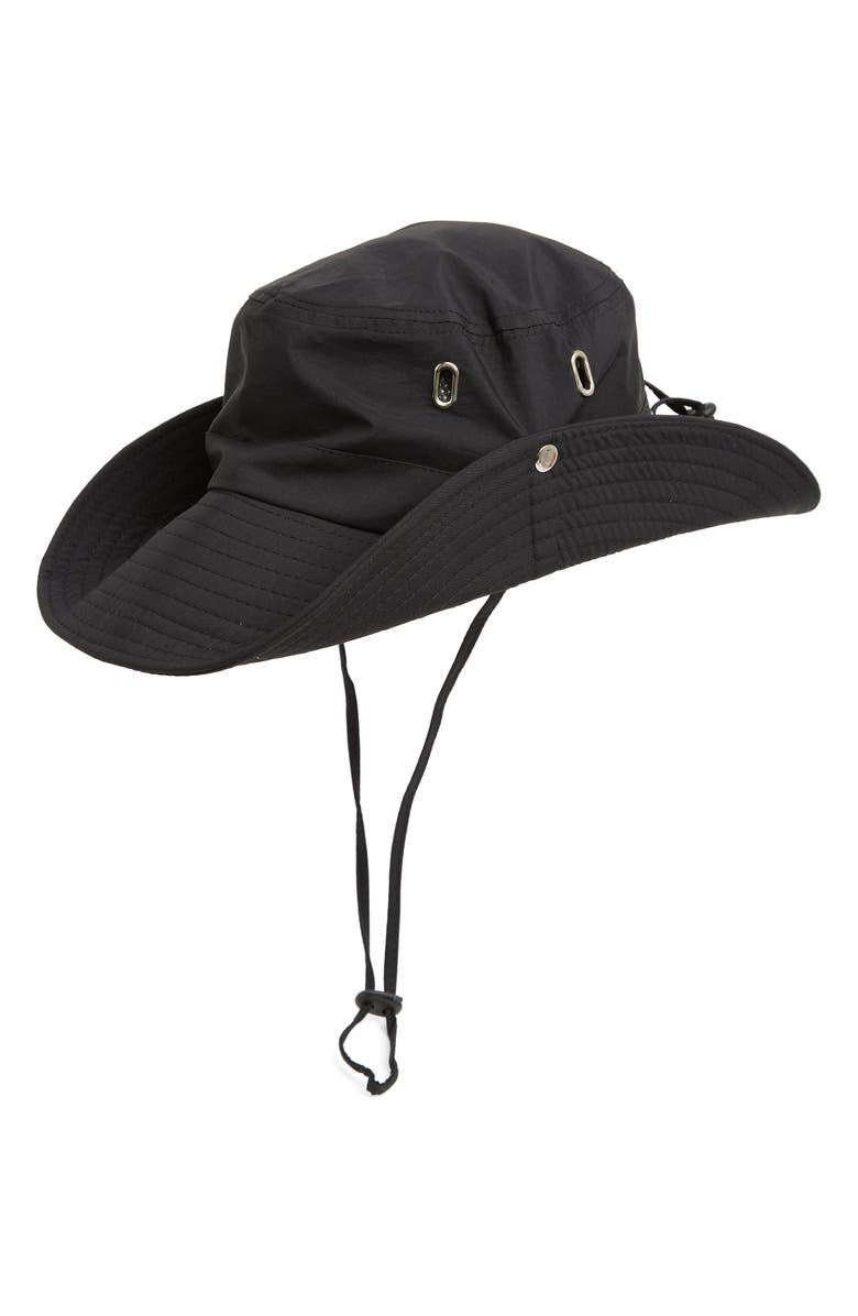 NORDSTROM RACK Nylon Bucket Hat with Chin Strap | Nordstromrack
