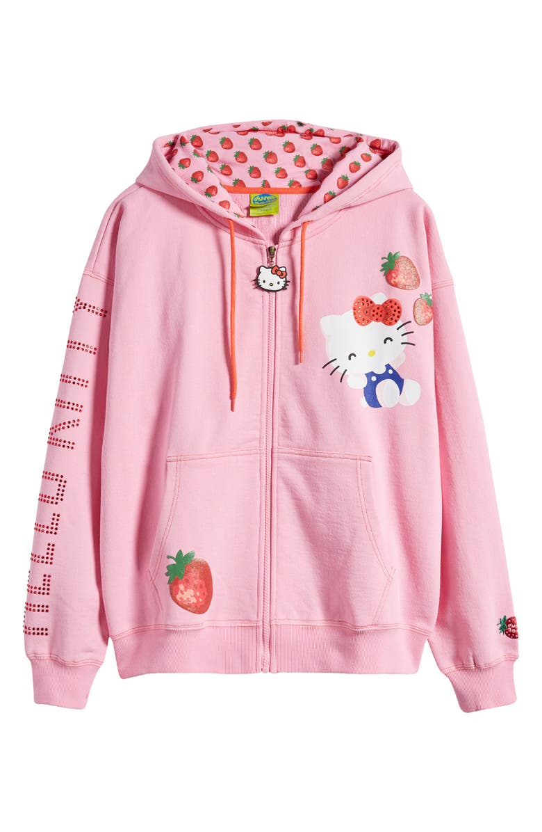 DUMBGOOD x Sanrio Hello Kitty® 50th Anniversary Cotton Zip Hoodie ...
