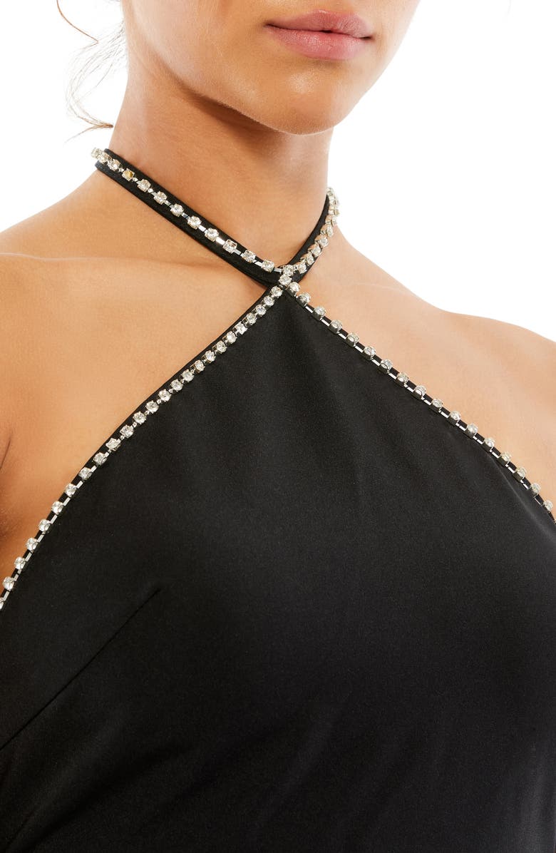 Mac Duggal Halter Neck Trumpet Gown | Nordstrom