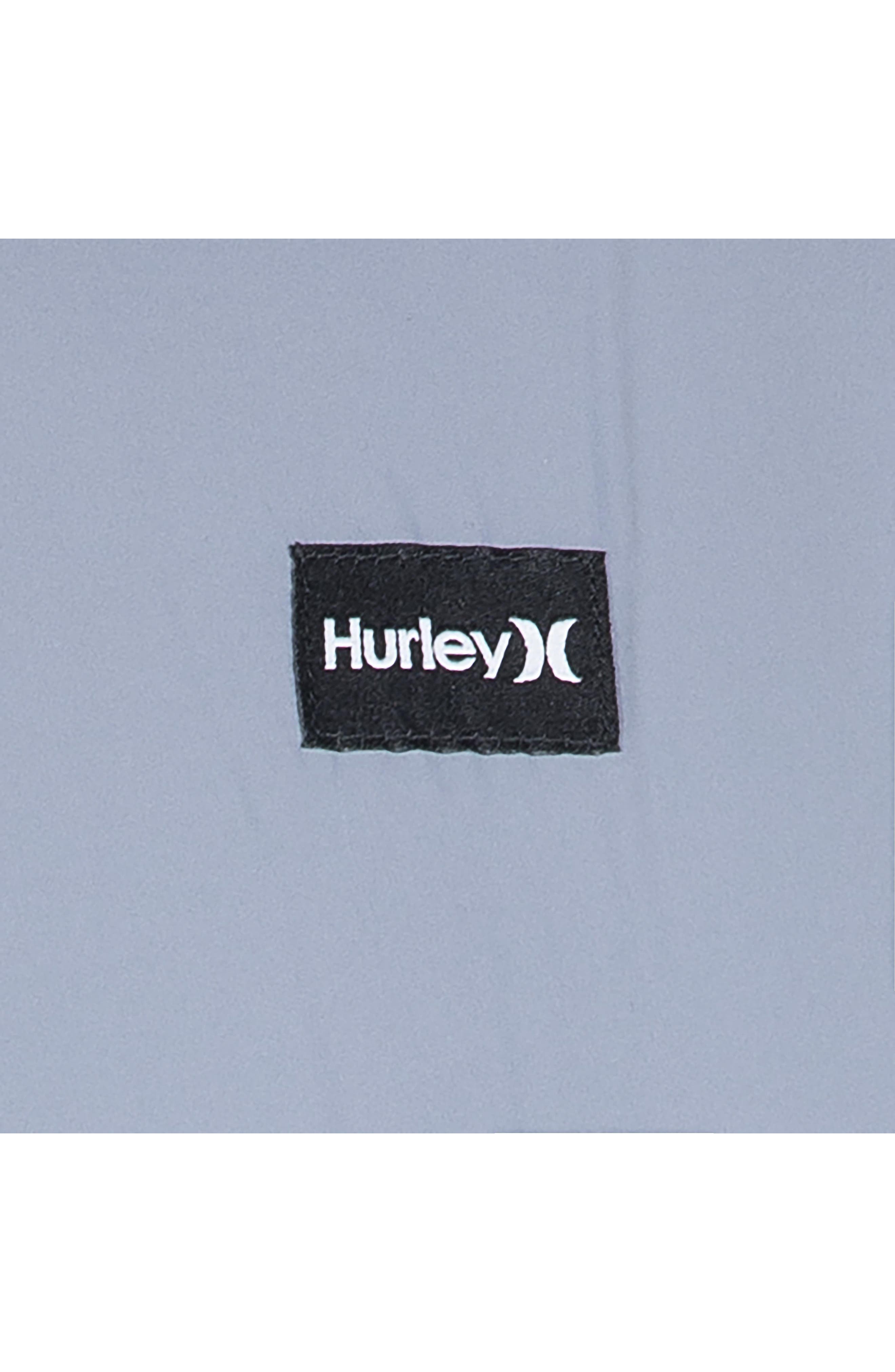 Hurley Faux Shearling Quarter Zip Pullover | Nordstromrack