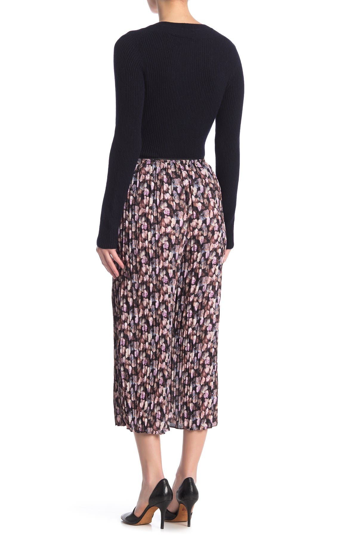 Vince Micro Painted Floral Print Culottes | Nordstromrack