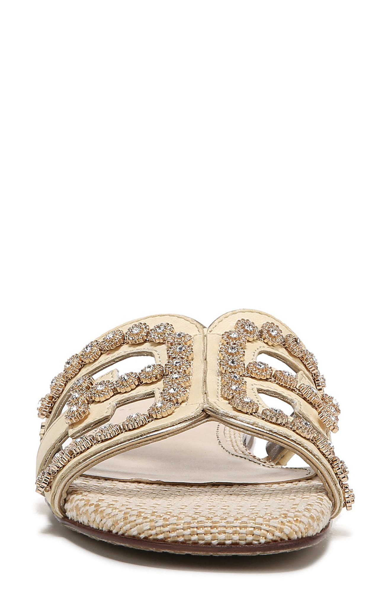 Sam Edelman Bay Fleur Cutout Slide Sandal (Women) | Nordstromrack
