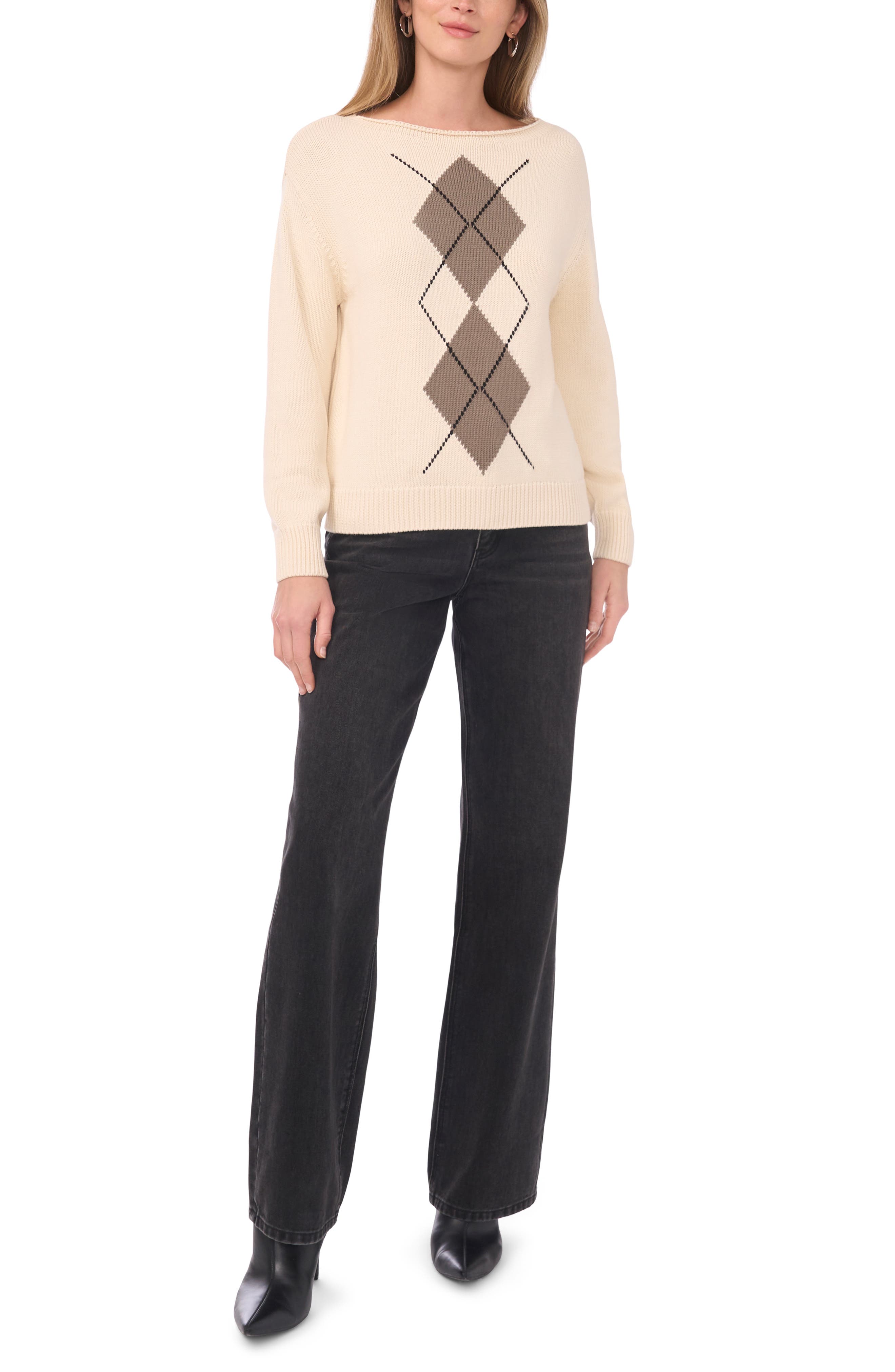 1.STATE Argyle Sweater | Nordstromrack