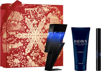 Carolina Herrera Bad Boy Cobalt Elixir 3-Piece Gift Set | Nordstrom