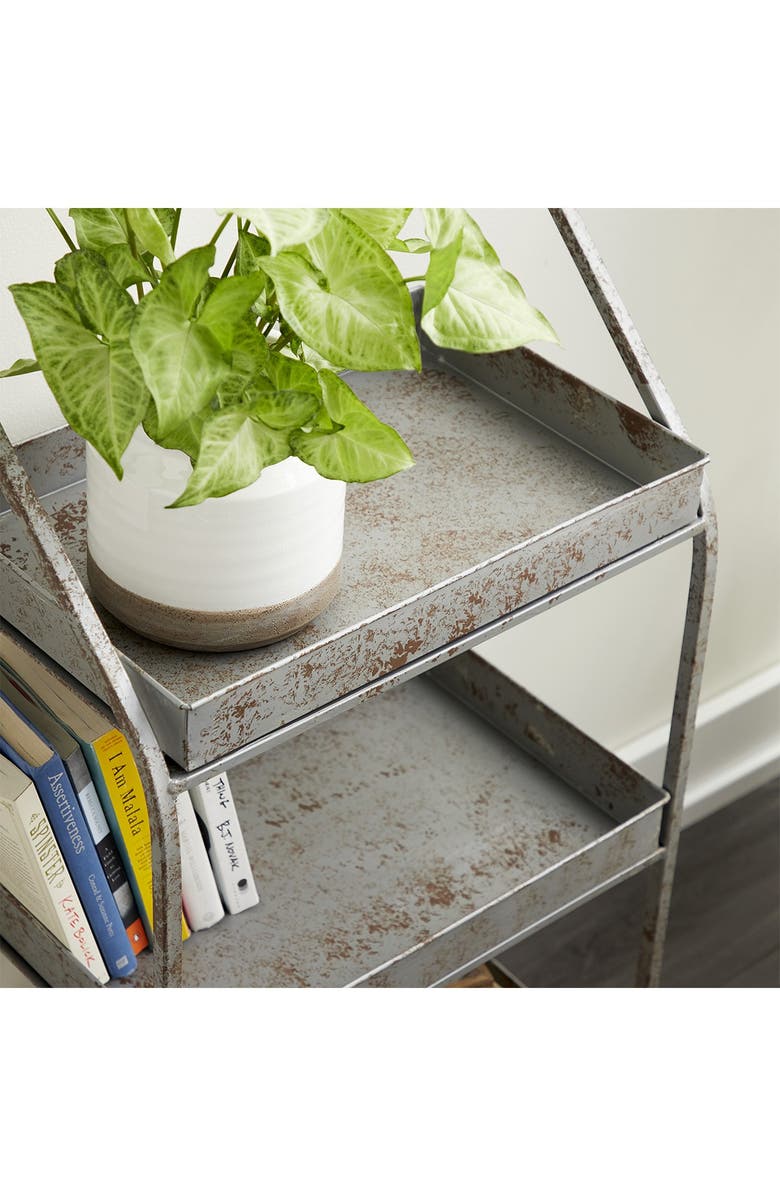 SONOMA SAGE HOME Small, Rectangular Distressed Silver Outdoor Metal ...