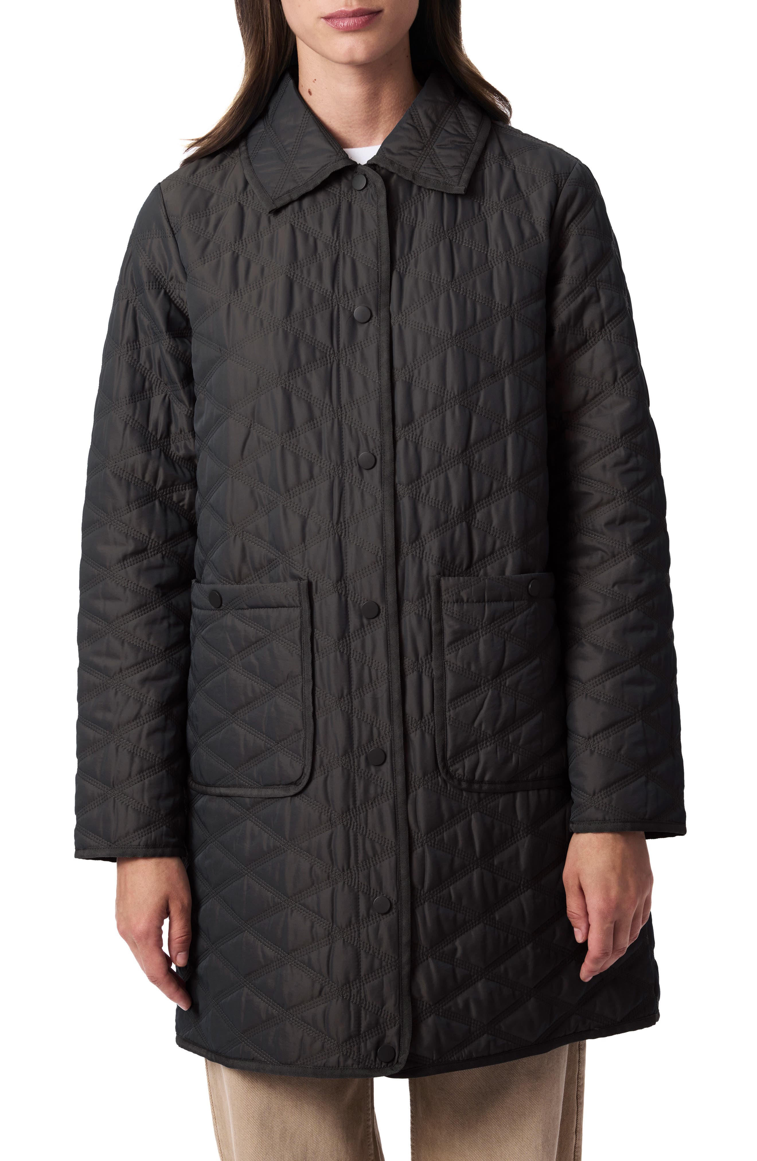 Bernardo Quilted Walker Coat | Nordstromrack