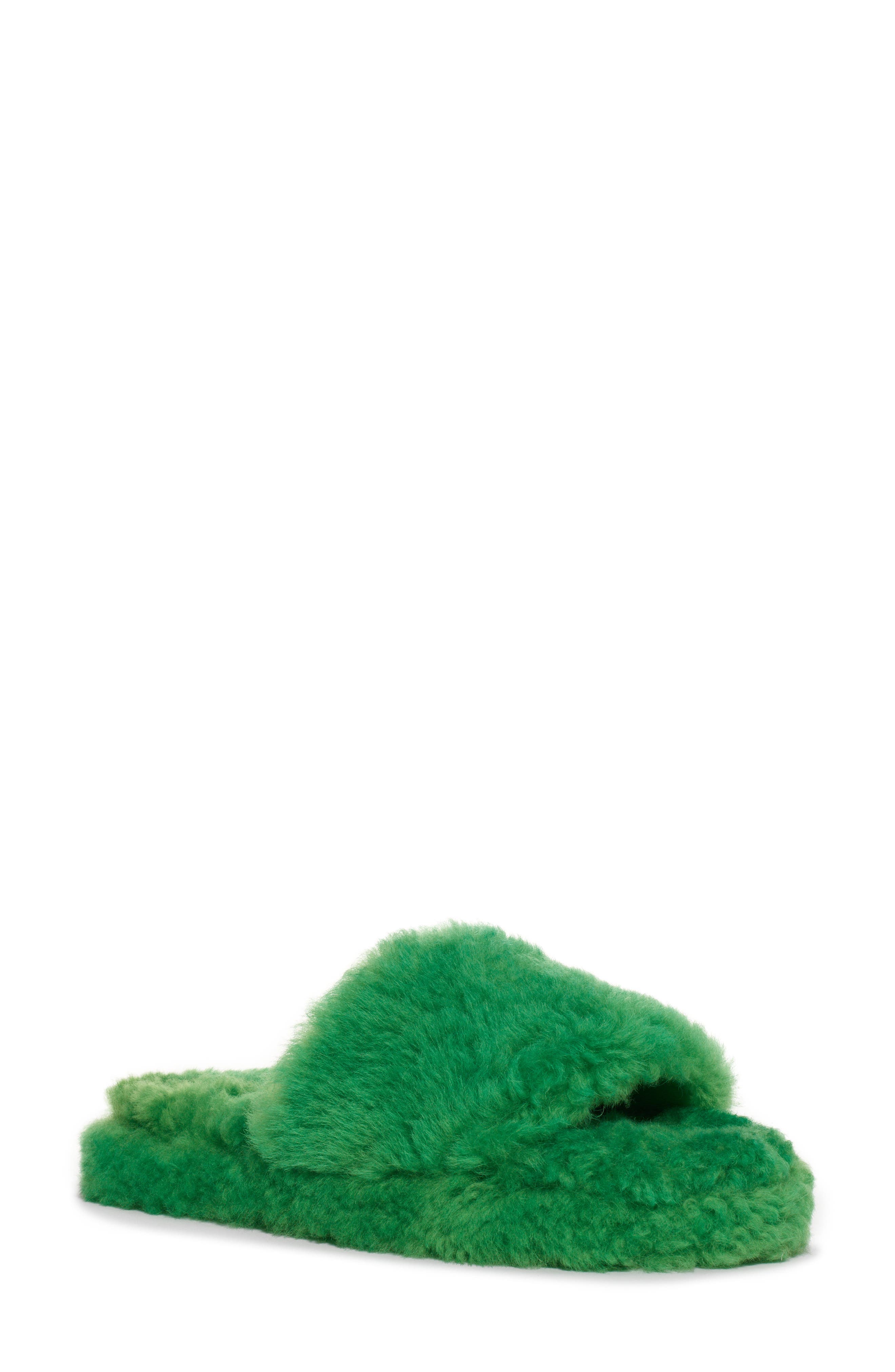 Bottega Veneta Genuine Shearling Slide Sandal (Women) | Nordstrom