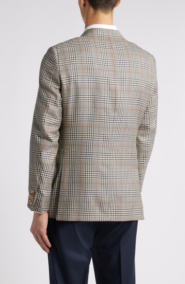Heritage Gold Light Tan Plaid Cashmere & Silk Sport Coat | Nordstromrack