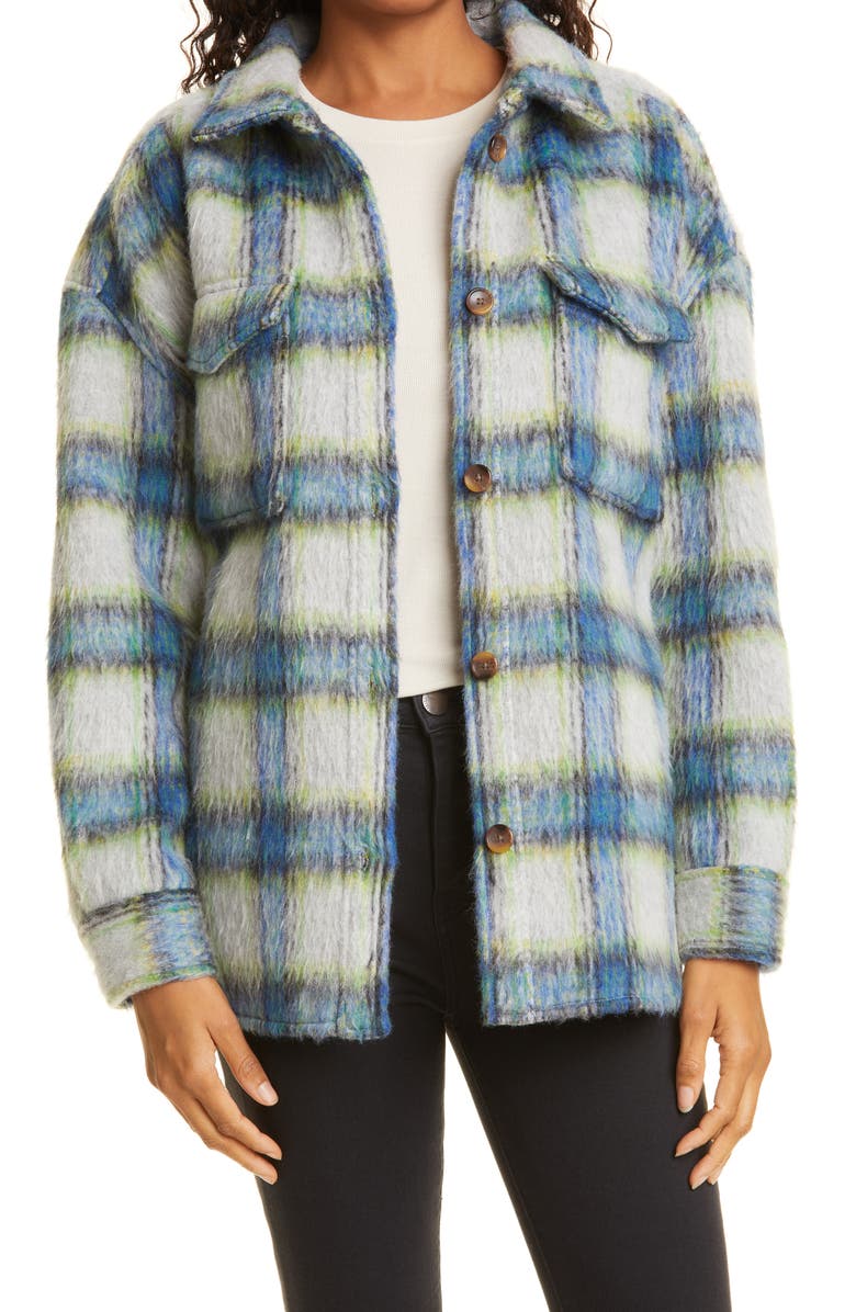 Rails Turner Plaid Oversize Shirt Jacket | Nordstromrack