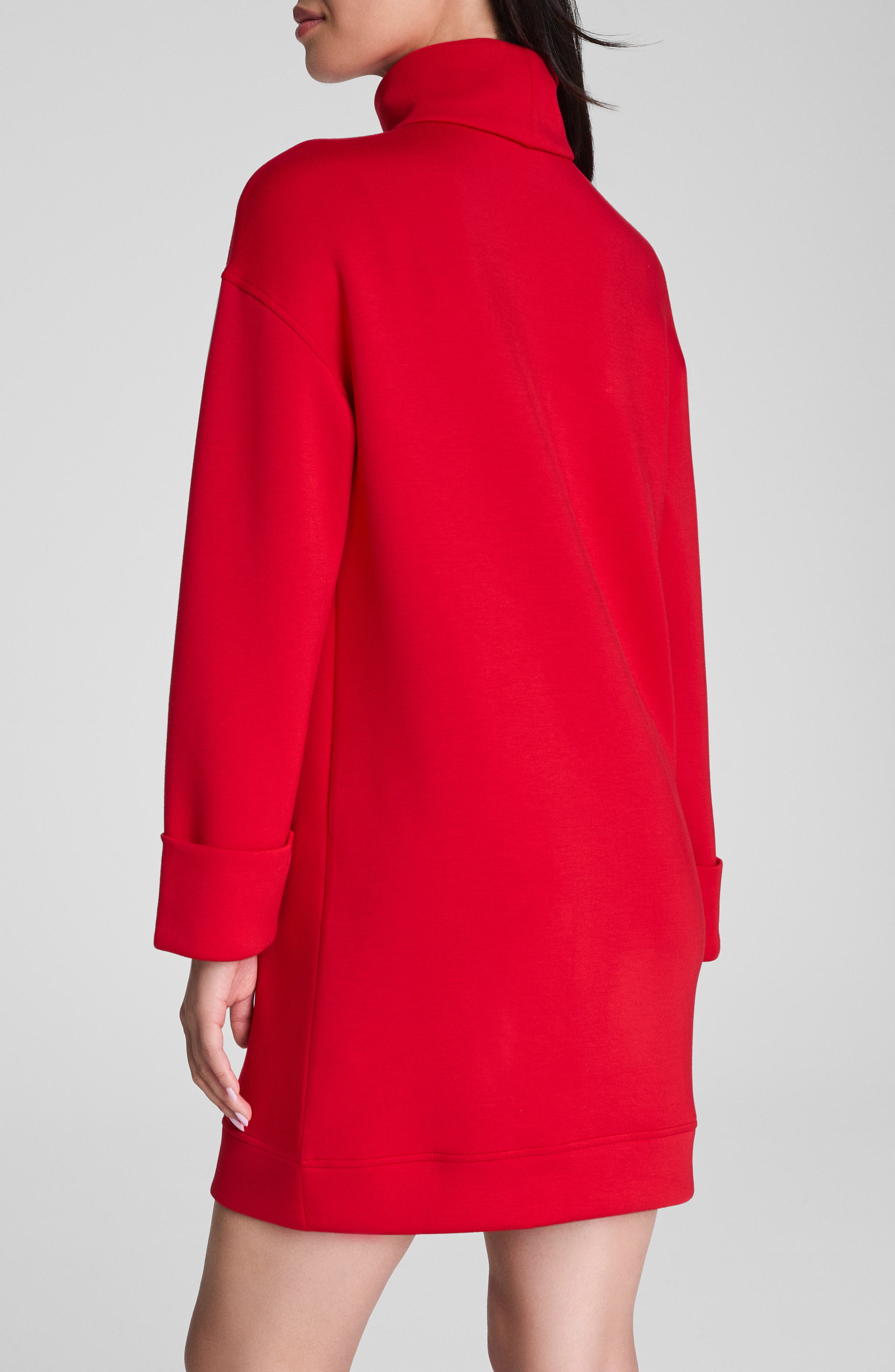 SPANX® AirEssentials Turtleneck Long Sleeve Minidress | Nordstromrack