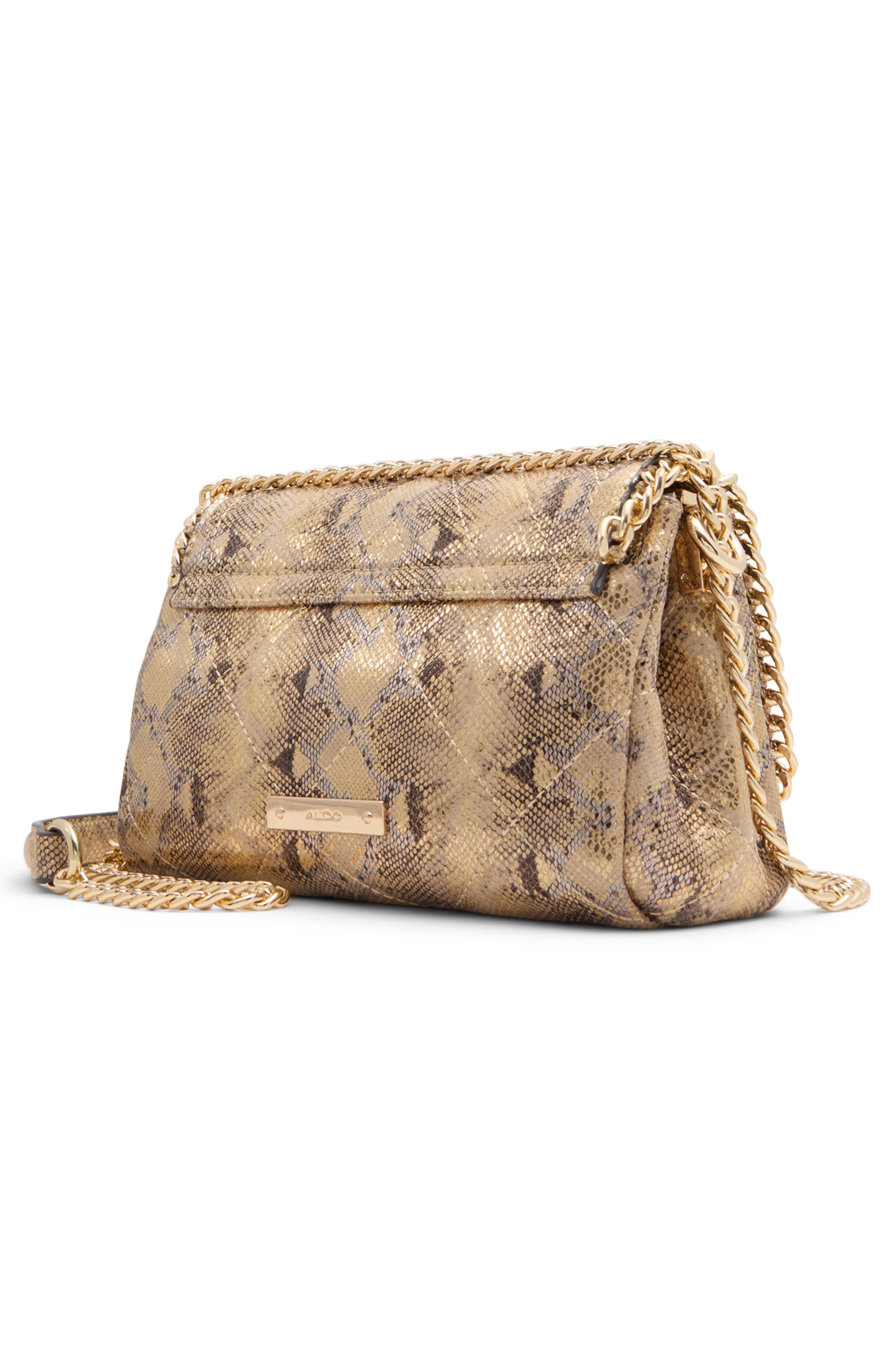 ALDO Kayley Snake Embossed Faux Leather Crossbody Bag | Nordstrom