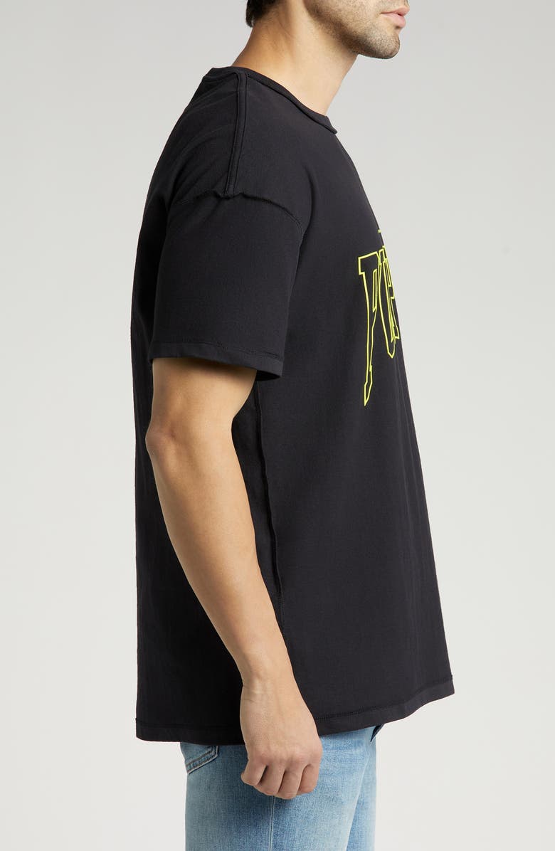PURPLE BRAND Oversize Inside Out Graphic T-Shirt | Nordstromrack