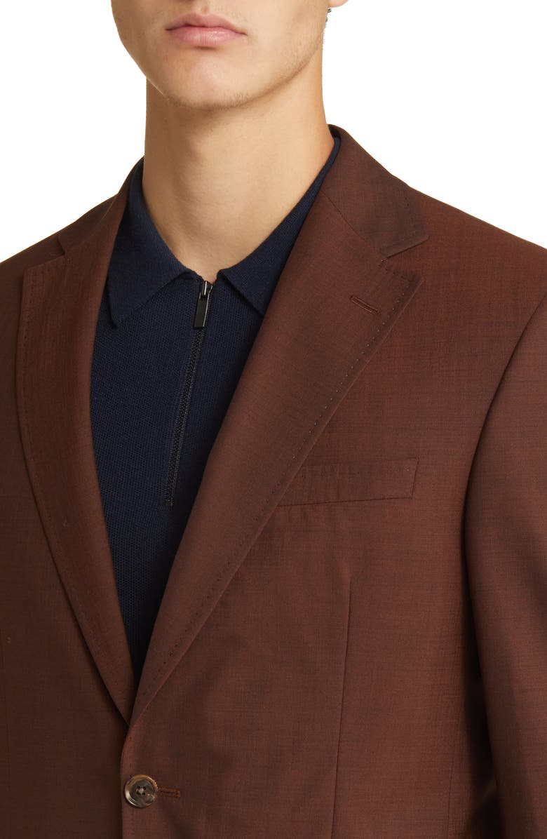 Ted Baker London Roger Extra Slim Fit Solid Stretch Wool Suit ...