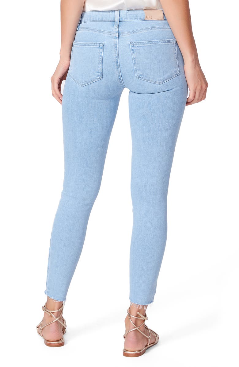 PAIGE Verdugo Raw Hem Ankle Skinny Jeans | Nordstrom