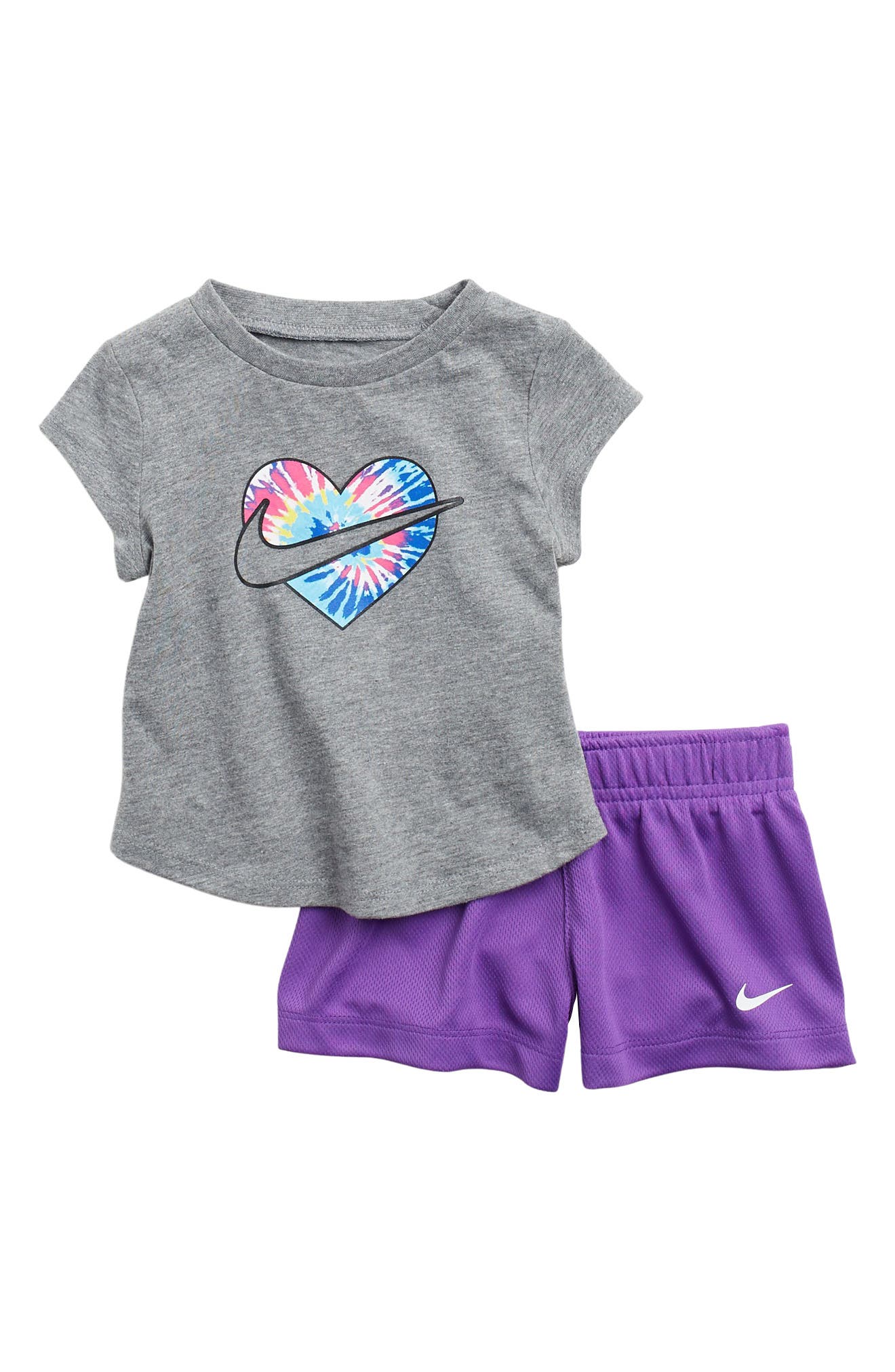 Nike NKG Short Sleeve Tee & Mesh Shorts 2-Piece Set | Nordstromrack