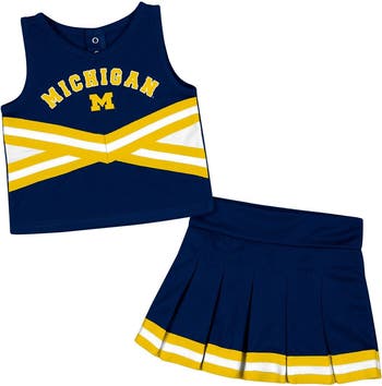 COLOSSEUM Girls Toddler Colosseum Navy Michigan Wolverines Carousel ...