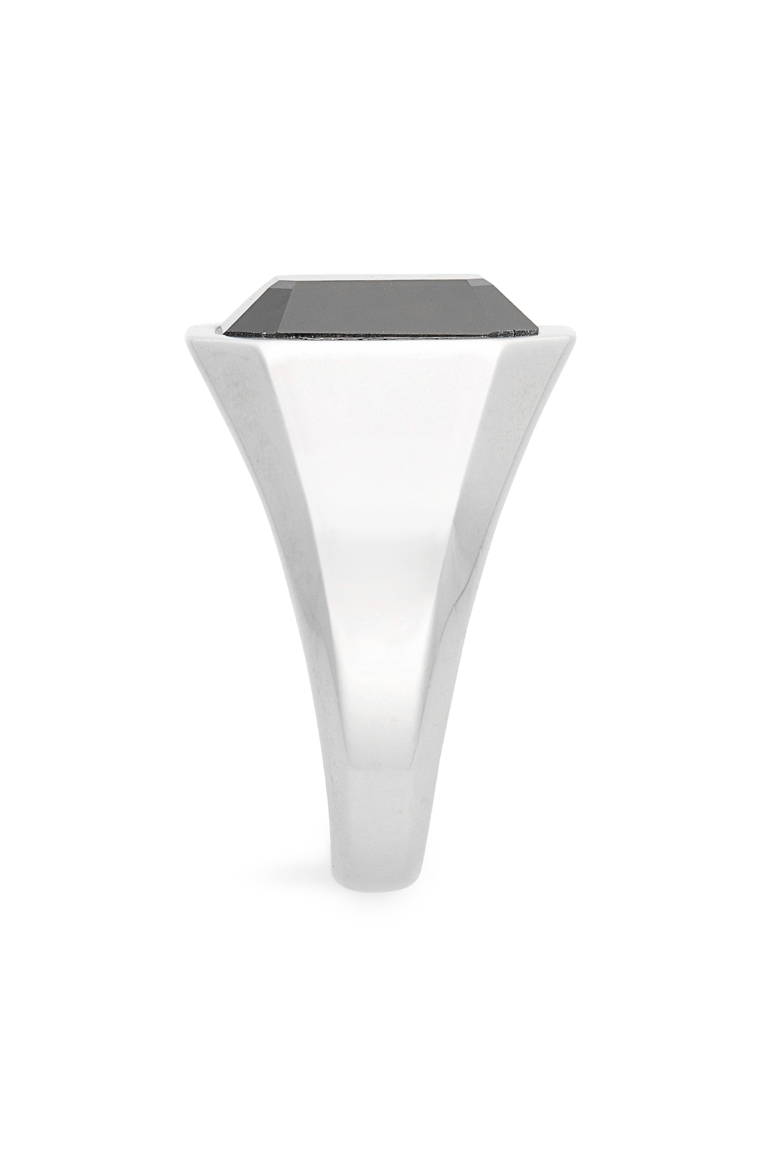 McQueen Men's Crystal Signet Ring | Nordstrom