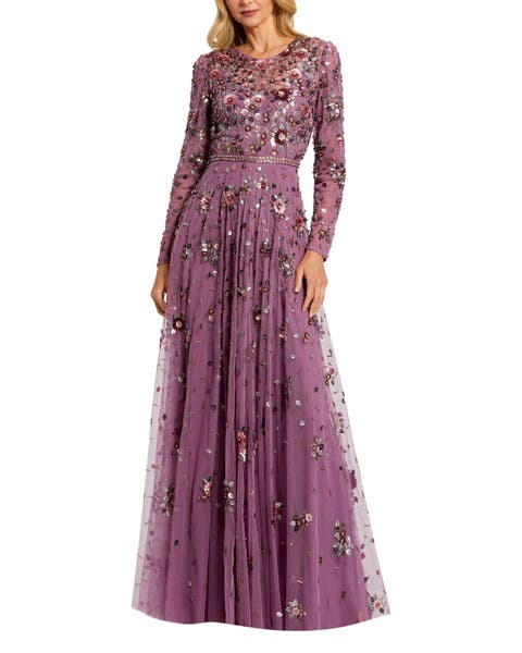 Women's Long Sleeve Formal Dresses & Evening Gowns | Nordstrom