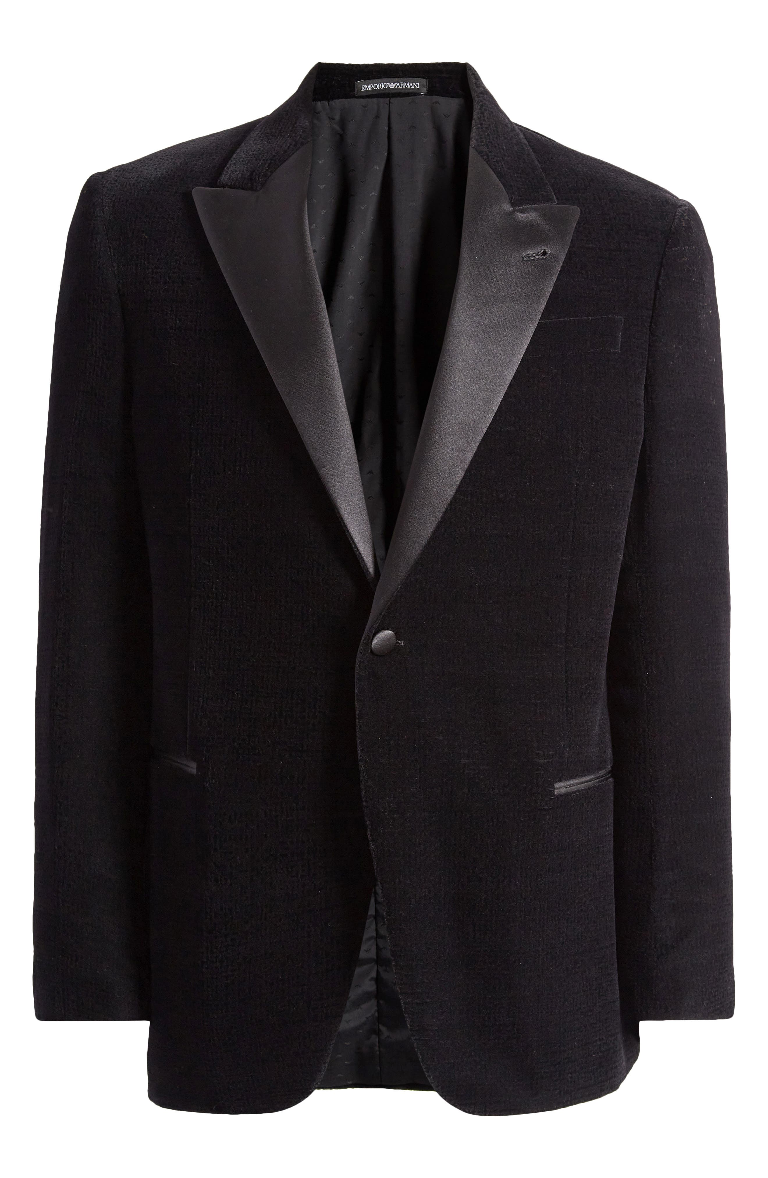Emporio Armani Velvet Dinner Jacket | Nordstrom
