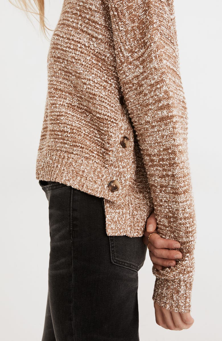 Madewell Boat Neck Side Button Sweater | Nordstromrack