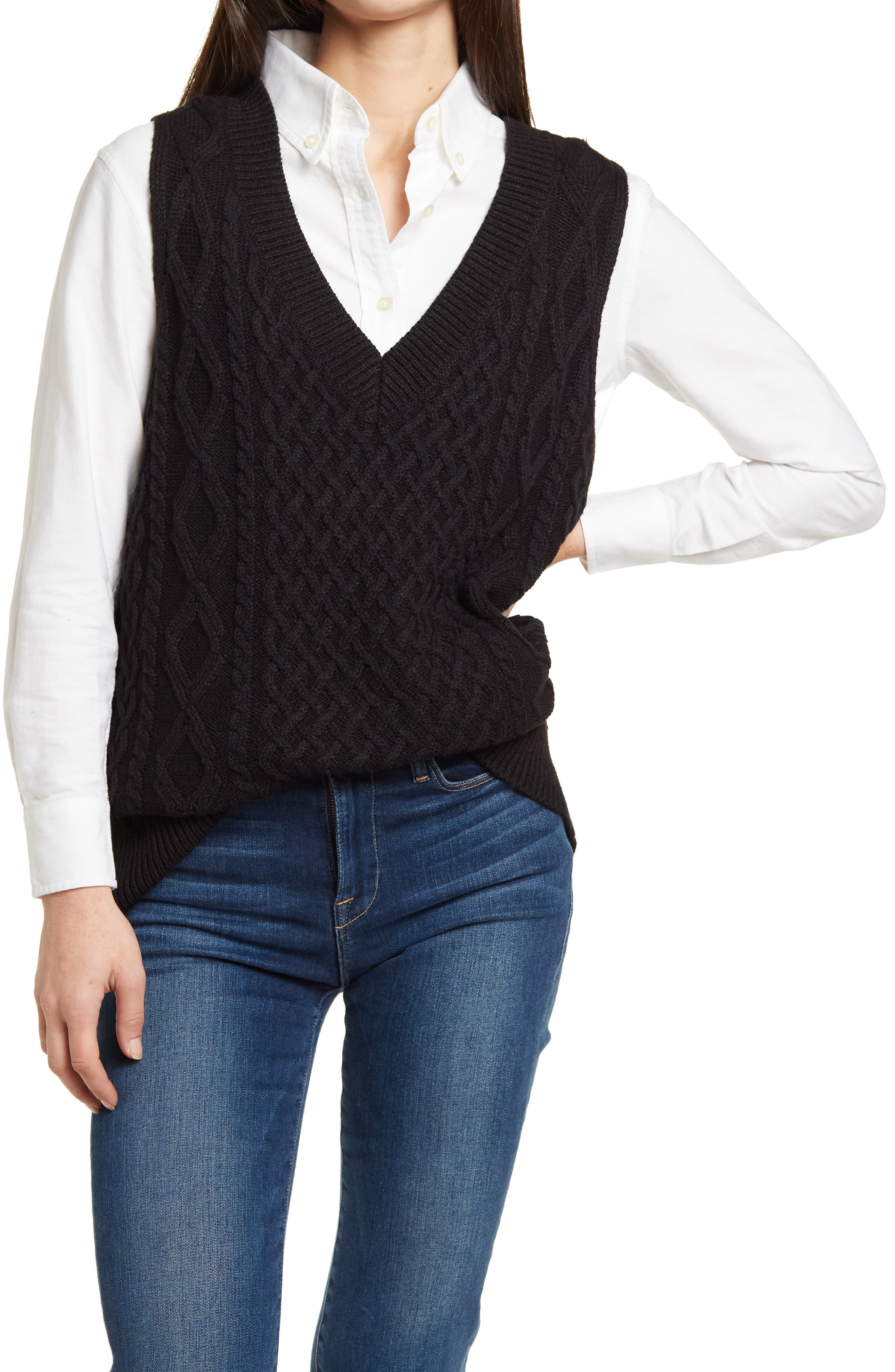 RDI Cable V-Neck Vest | Nordstromrack