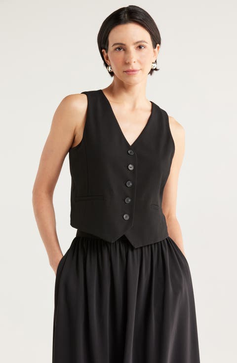 Women's Black Vests | Nordstrom Rack