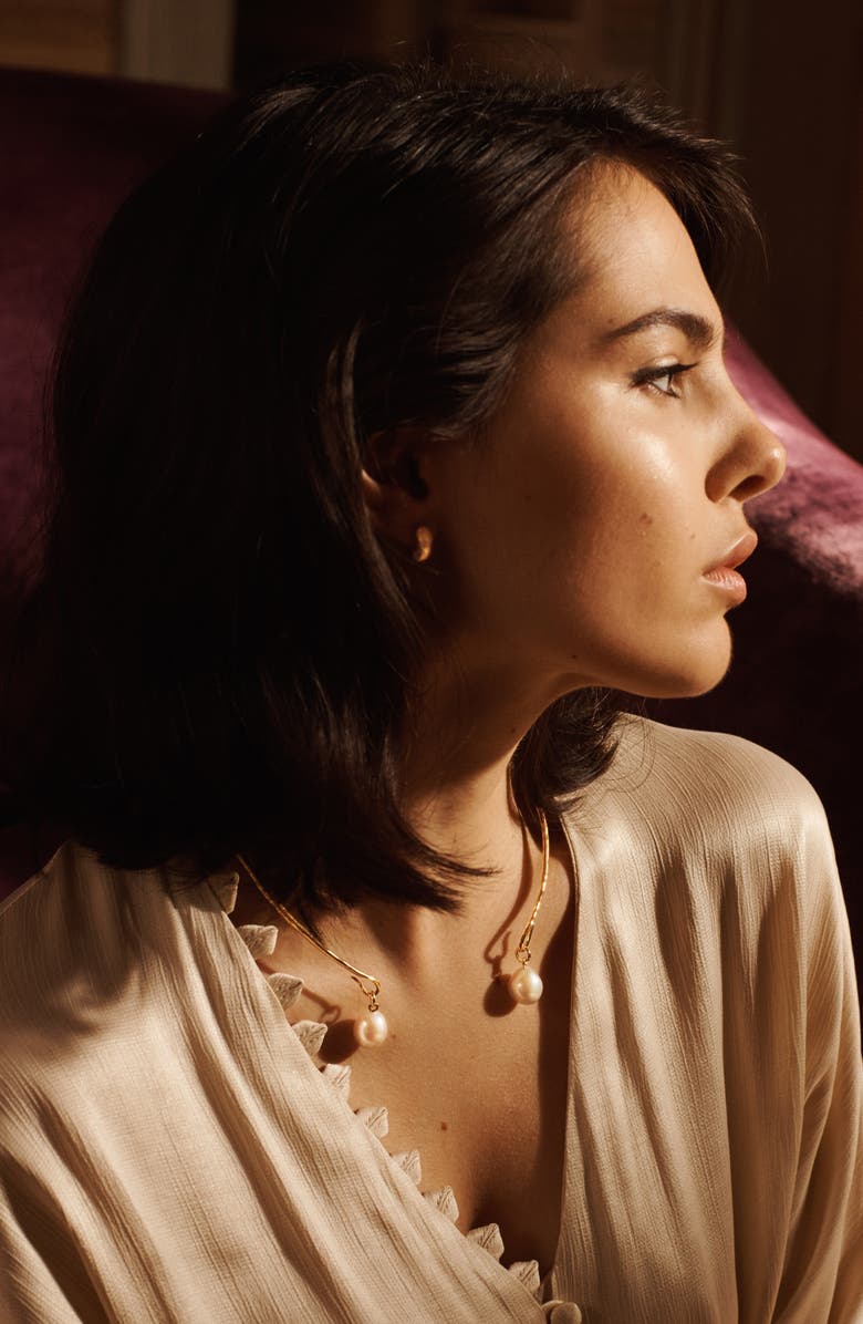 Monica Vinader Hammered Torque Necklace | Nordstrom