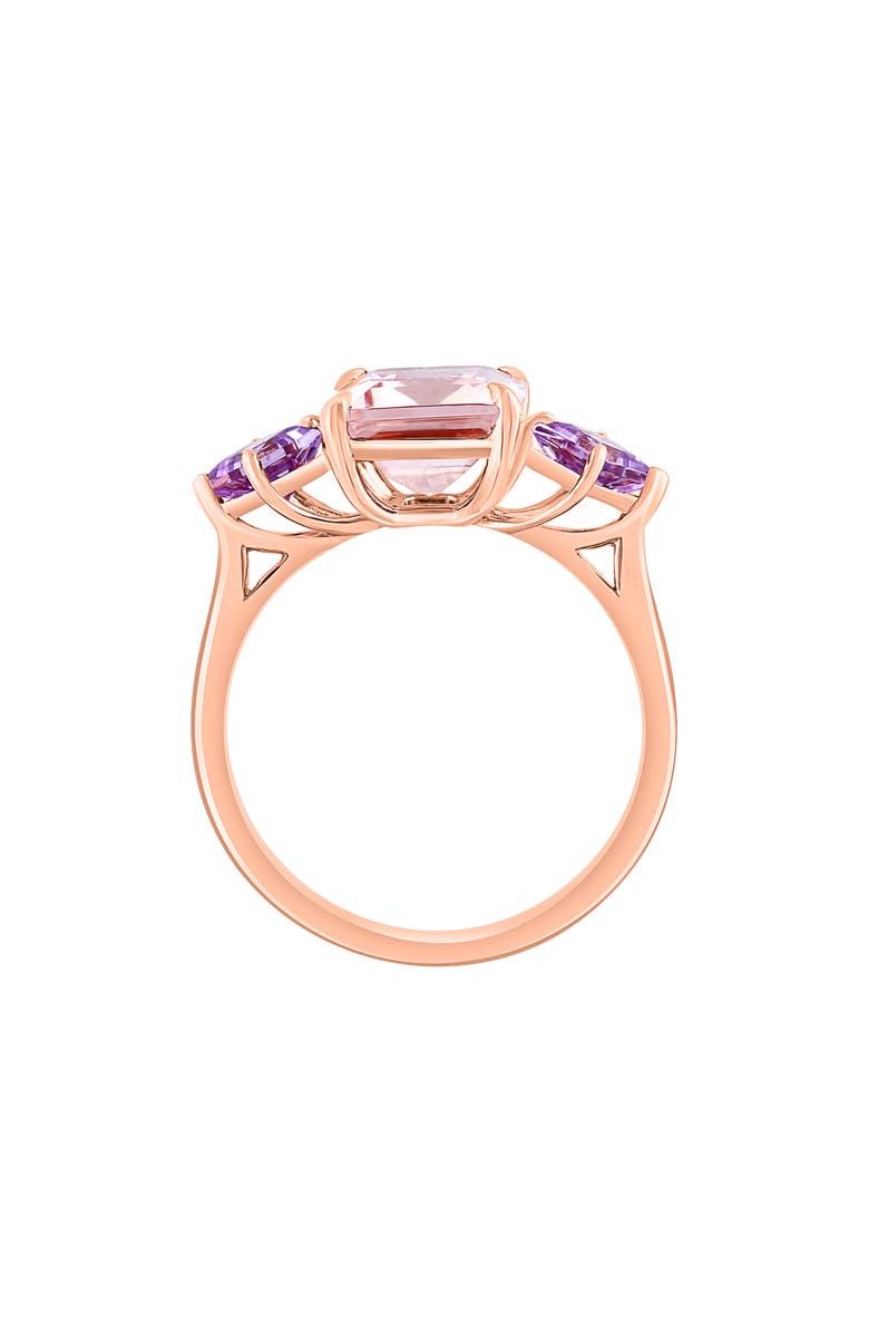 EFFY 14K Rose Gold Pink Amethyst & Morganite Ring | Nordstromrack
