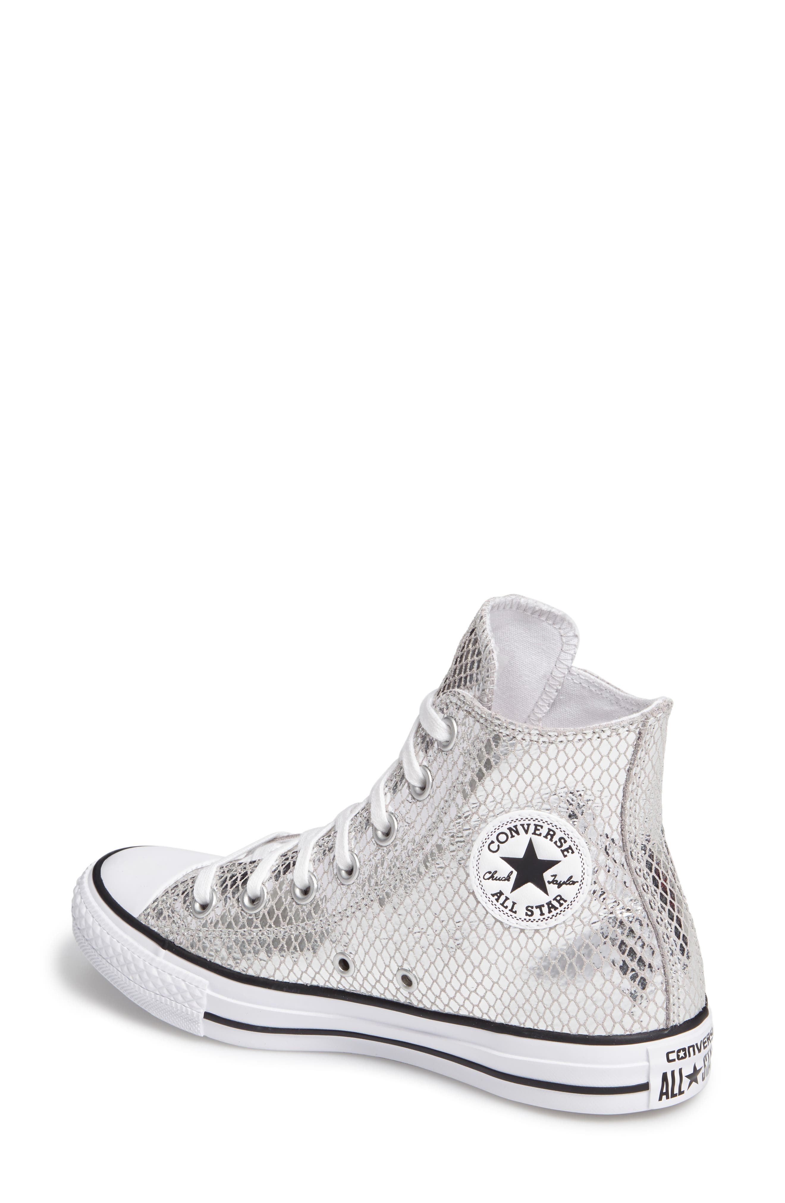 Converse Chuck Taylor® All Star® Metallic Snake High Top Sneaker (Women ...