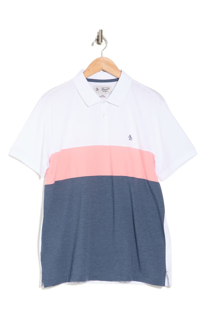 Original Penguin Colorblock Stripe Polo | Nordstromrack