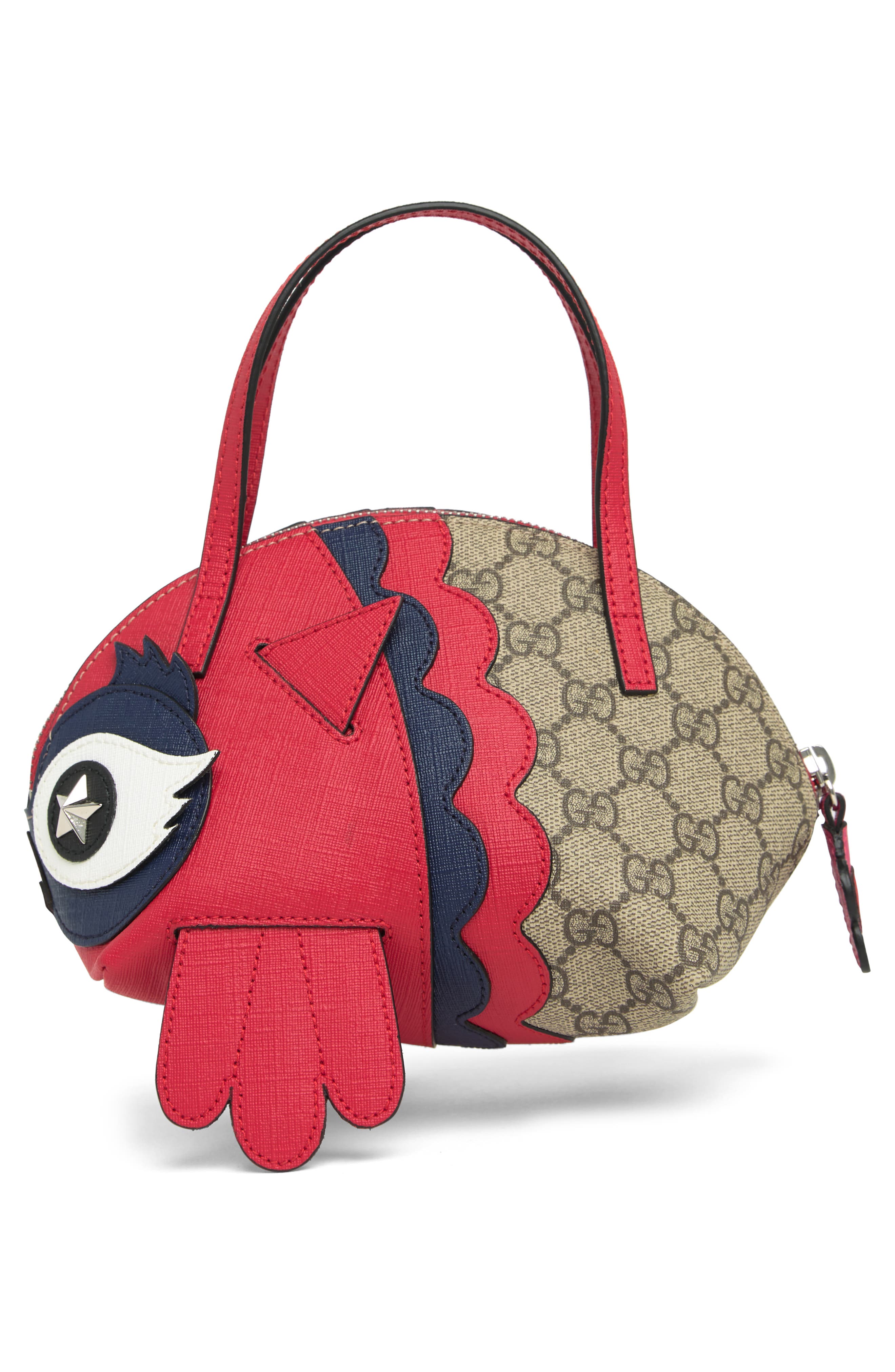 Gucci Kids' Supreme Red Owl Top-Handle Bag | Nordstromrack
