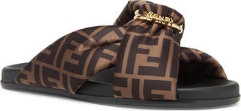 Fendi Feel Knotted Slide Sandal (Women) | Nordstrom