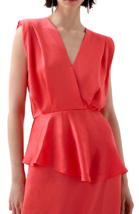 Women's Coral Tops | Nordstrom
