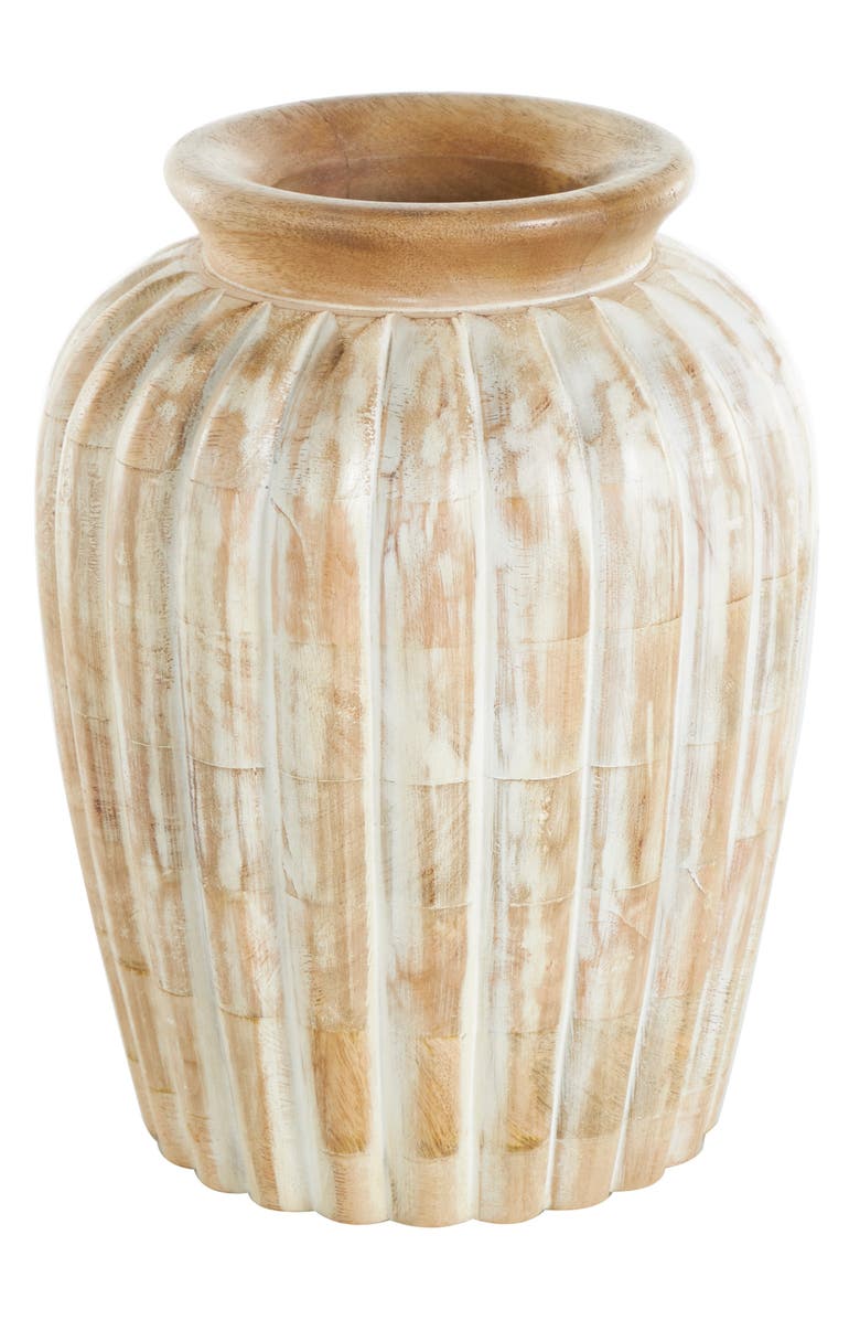 GINGER BIRCH STUDIO Mango Wood Vase | Nordstromrack