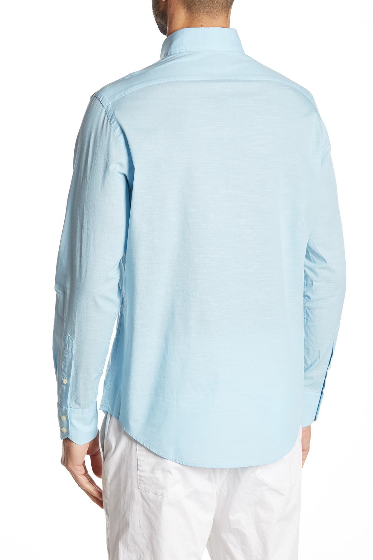 Thomas Dean Solid Long Sleeve Shirt | Nordstromrack