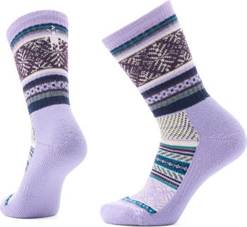 Smartwool Everyday Fair Isle Sweater Wool Blend Crew Socks | Nordstromrack