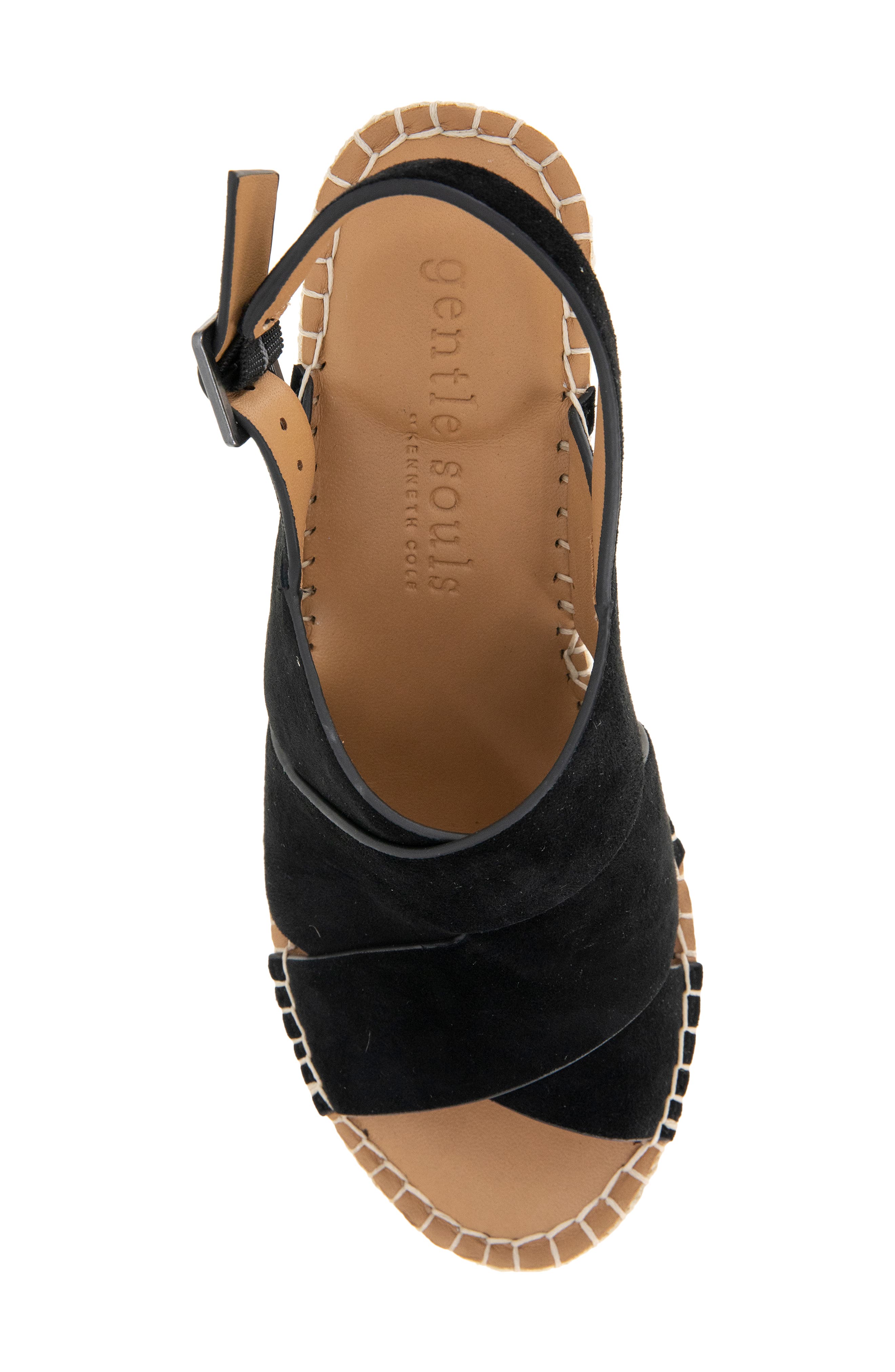 Gentle Souls Claudia Slingback Espadrille Platform Wedge Sandal (Women ...