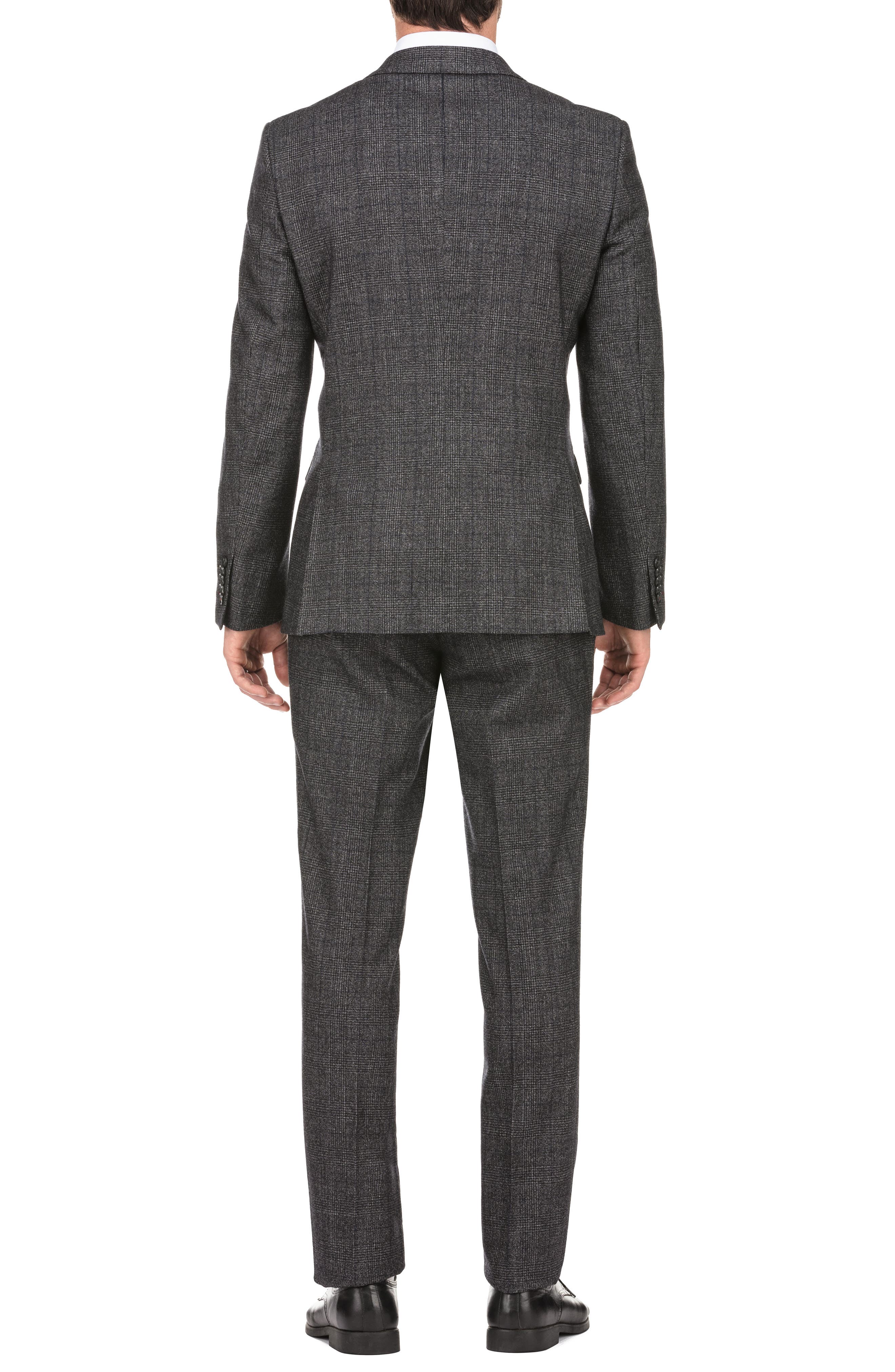 English Laundry 2-Piece Trim Fit Plaid Jacket & Pants Suit Set ...