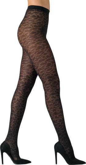 LECHERY® Eco Leopard Spot Tights | Nordstrom
