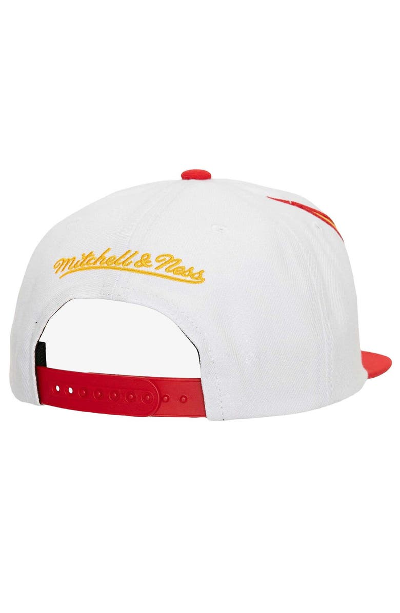 Mitchell & Ness Men's Mitchell & Ness White/Red Atlanta Hawks ...