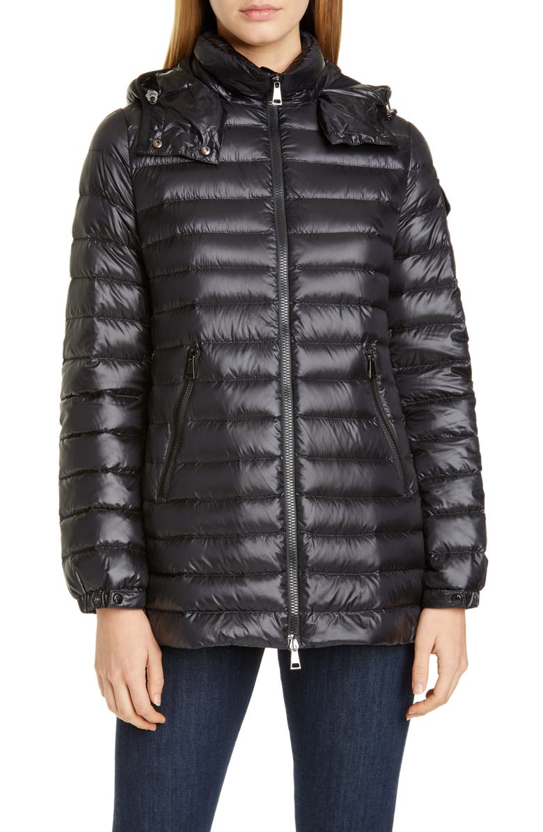 Moncler Menthe Hooded Lightweight Down Puffer Jacket | Nordstrom