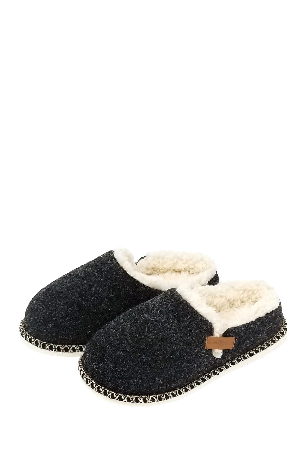 GAAHUU Faux Wool Felted Clog Slipper | Nordstromrack