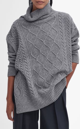 Barbour Burne Wool Blend Turtleneck Sweater | Nordstrom