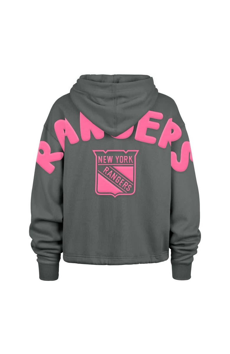 '47 Women's '47 Gray New York Rangers Bright Side Venice Cropped ...