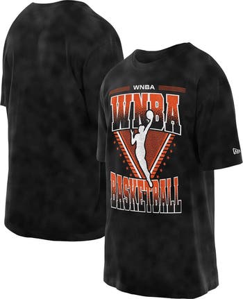 New Era Men's New Era Black WNBA Boxy Sport Classics Vintage Wash T ...
