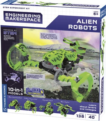Thames & Kosmos Engineering Makerspace Alien Robots Model Kit | Nordstrom