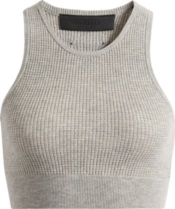 Fear of God Essentials Waffle Knit Crop Sport Tank | Nordstromrack